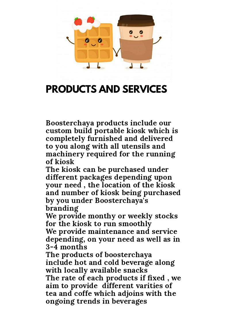BOOSTER CHAYA Menu | BOOSTER CHAYA Pathanamthitta | BOOSTER CHAYA Cafe
